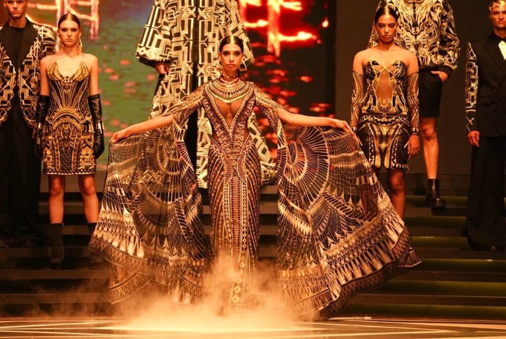 Dubai-based Filipino designer Michael Cinco unveils Egypt-inspired ...