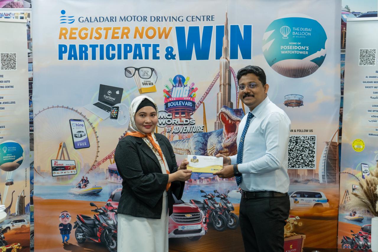 Galadari Motor Driving Centre celebrates winners in 1st draw raffle ...