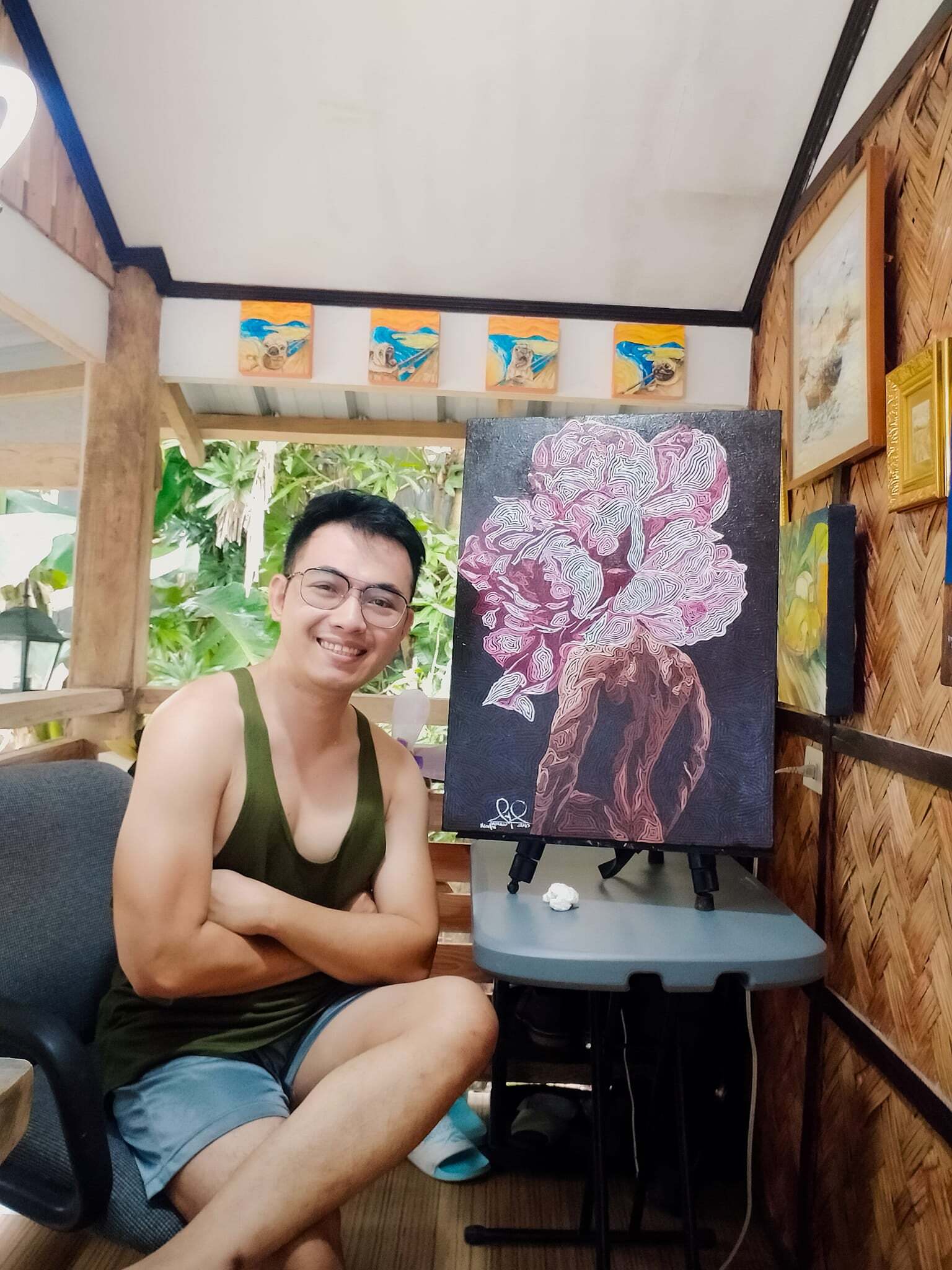 Filipino artist to bring unique 'ligne de contour' style to global ...