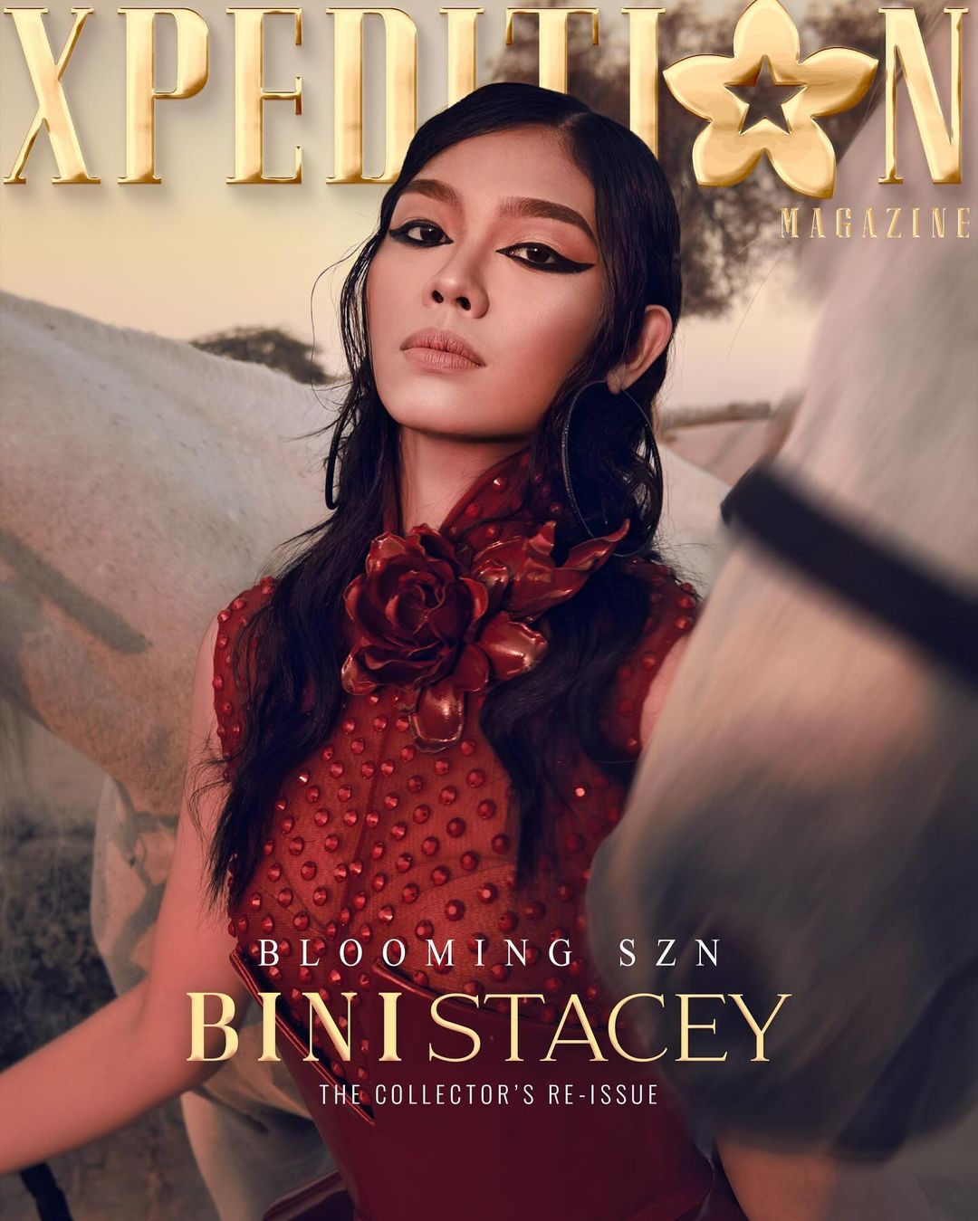 BINI shines on the cover of a Dubai magazine