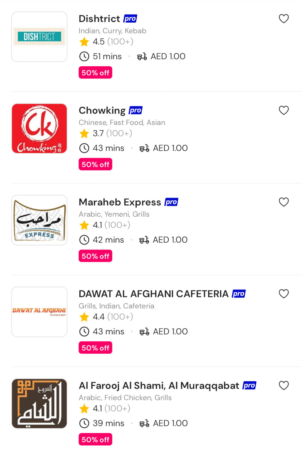 Dubai delivery app offers up to 50% off on various restaurants with ...