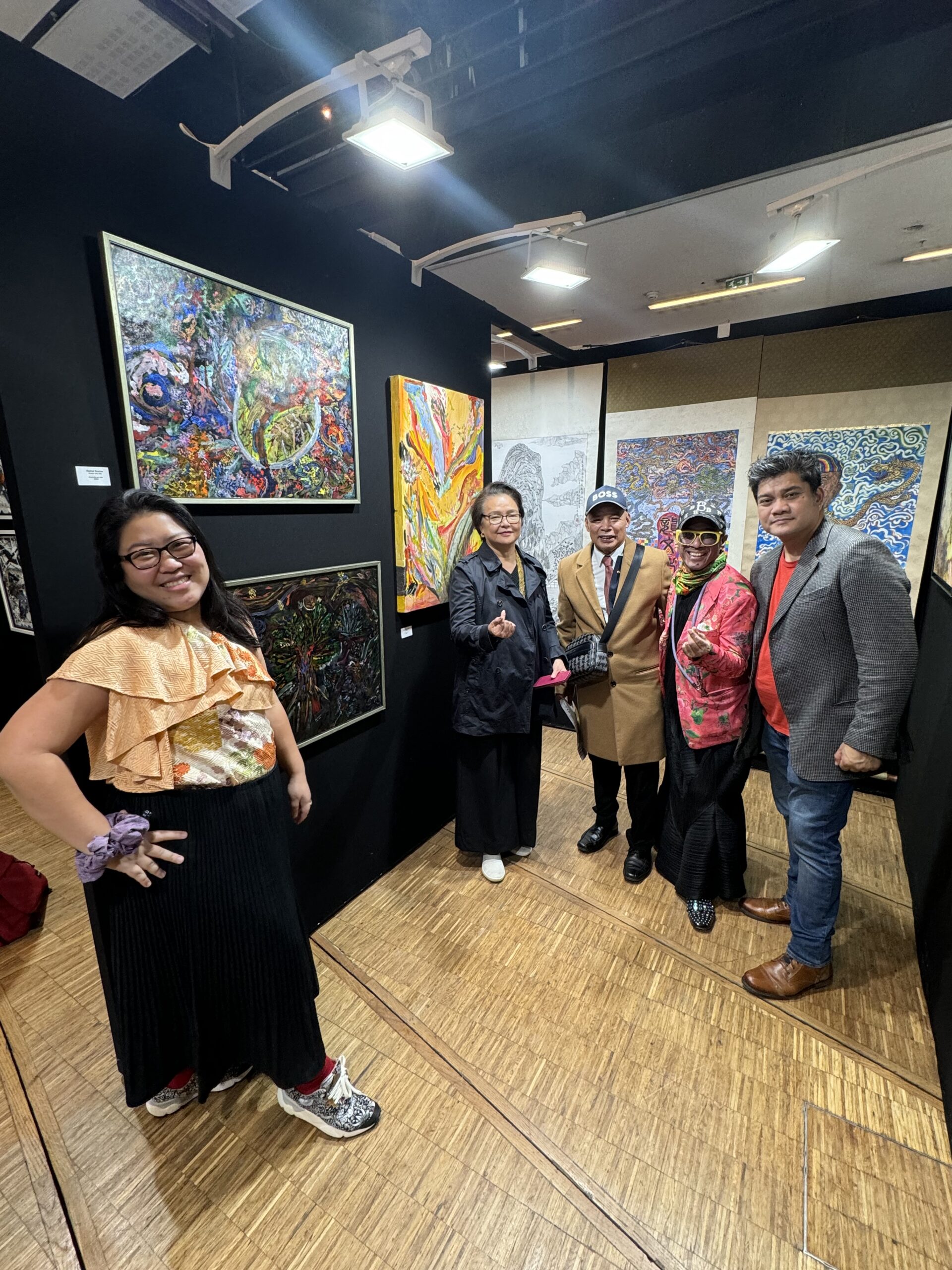 Filipina artist showcases tropical-inspired art at prestigious Louvre ...