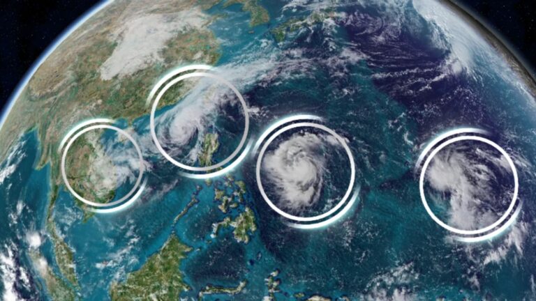 Philippines braces for back-to-back typhoons as four systems swirl in ...