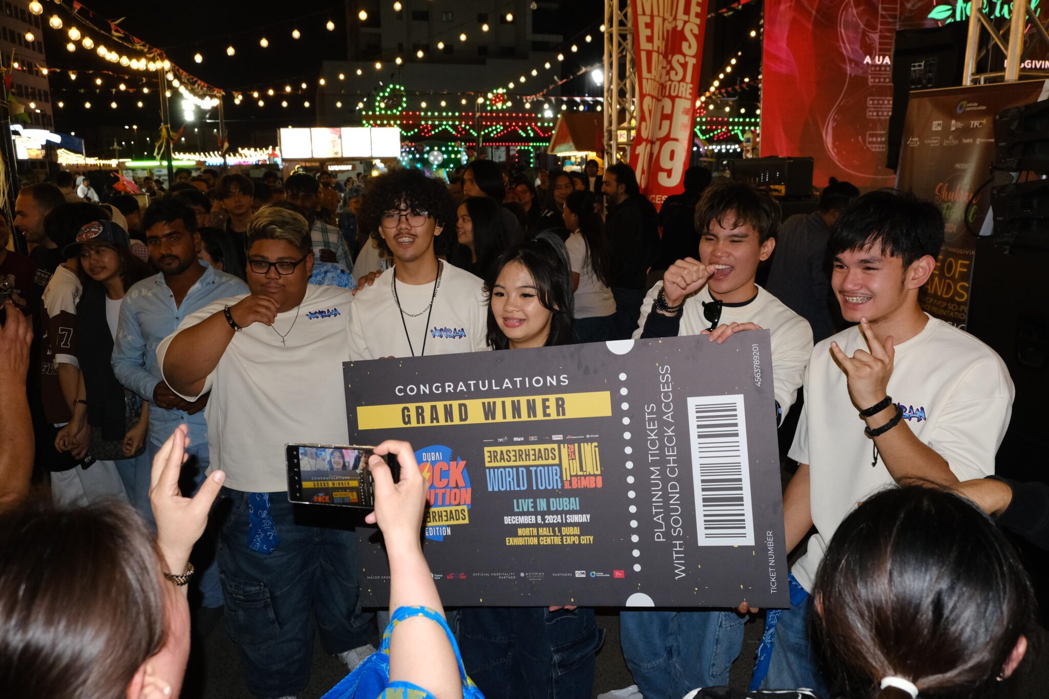 Filipino teen band Novela rocks to victory at Shukran Festival’s Battle ...