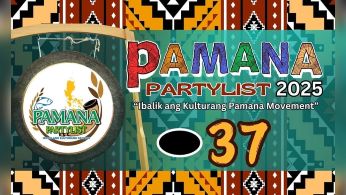 PAMANA Partylist calls to reclaim forgotten heritage for a brighter future