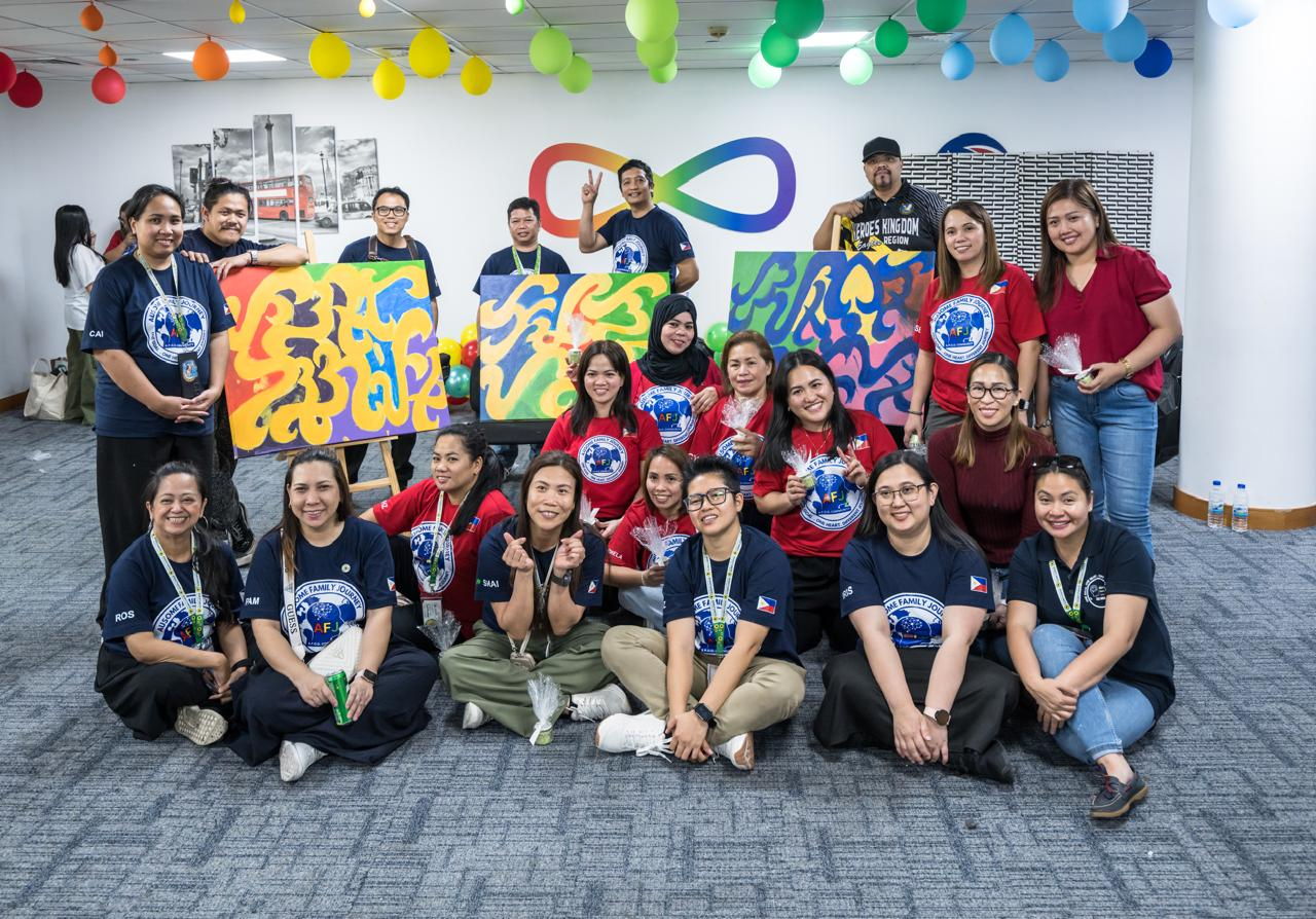Filipino community figures lead calligraphy workshop promoting autism ...