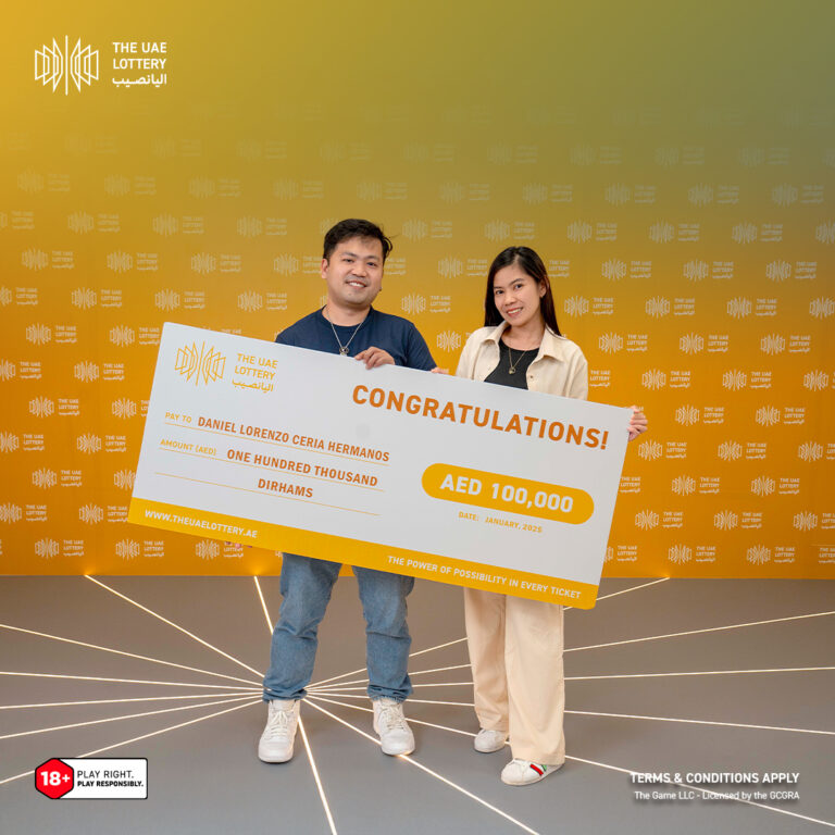 AED 5 ticket could win you AED 2,500 daily in UAE’s latest lottery game