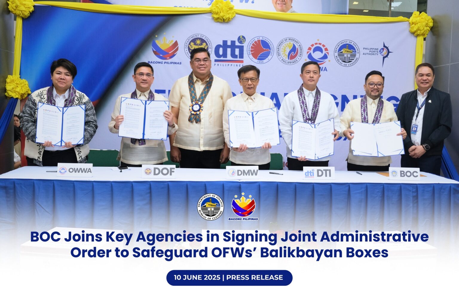 New rules to speed up and protect balikbayan box deliveries signed by ...