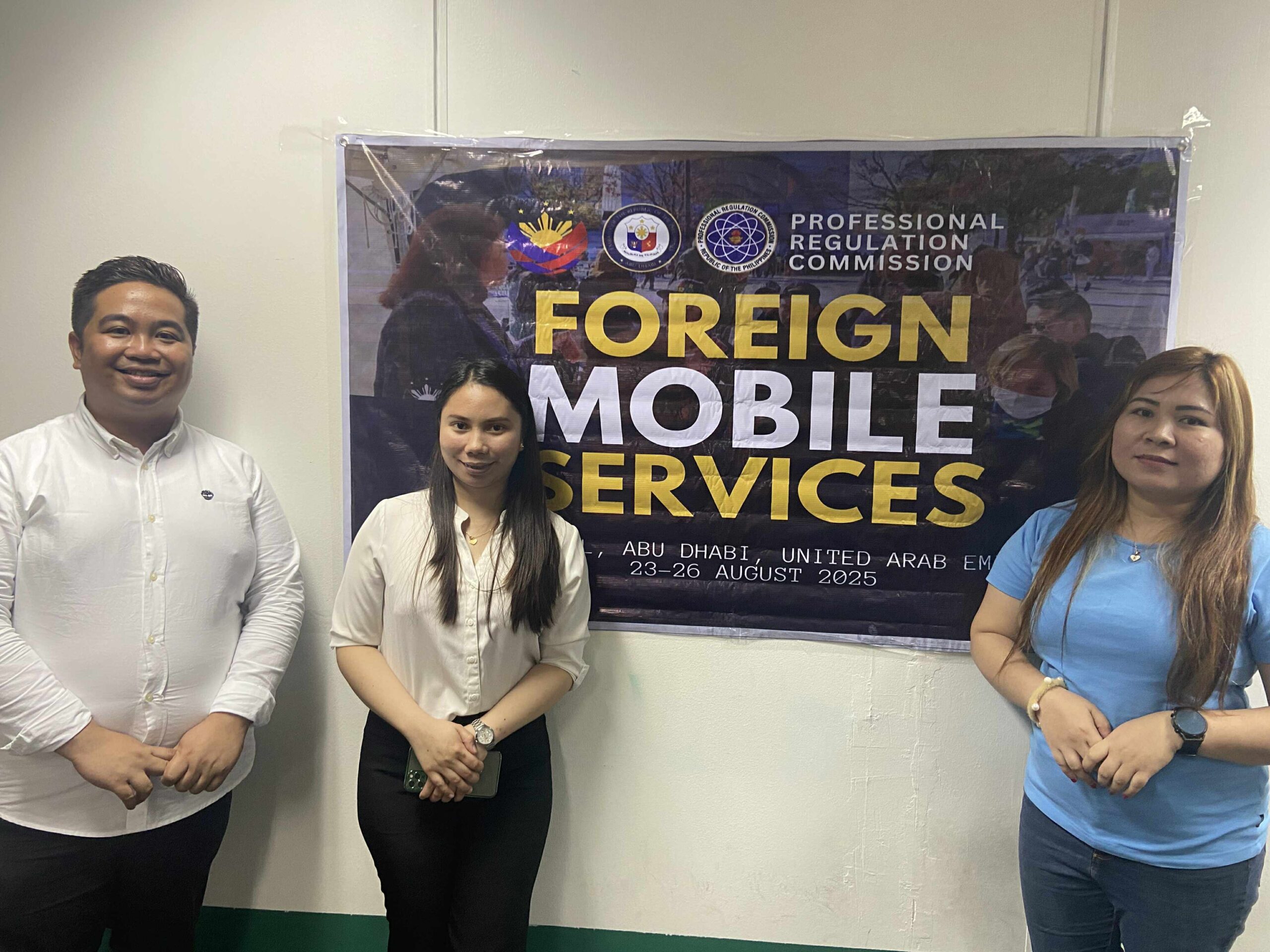 PAFTE-UAE volunteers join PRC foreign mobile services 2025 in Abu Dhabi