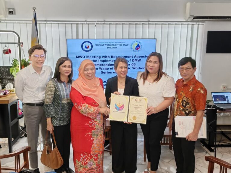 $500 minimum wage for Filipino domestic workers rolls out in Malaysia