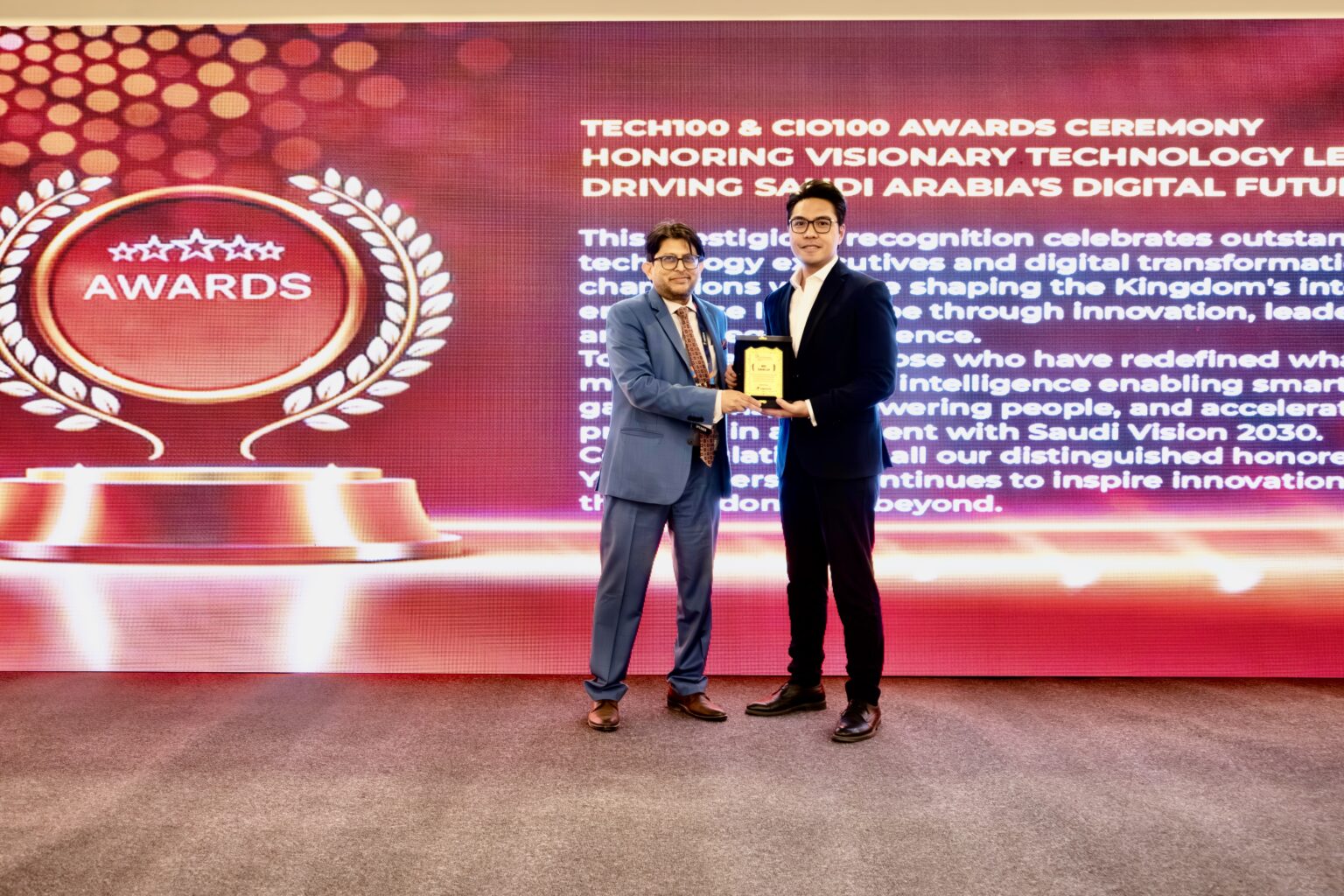 Filipino tech leader shines as only Pinoy honored among Saudi’s top ...