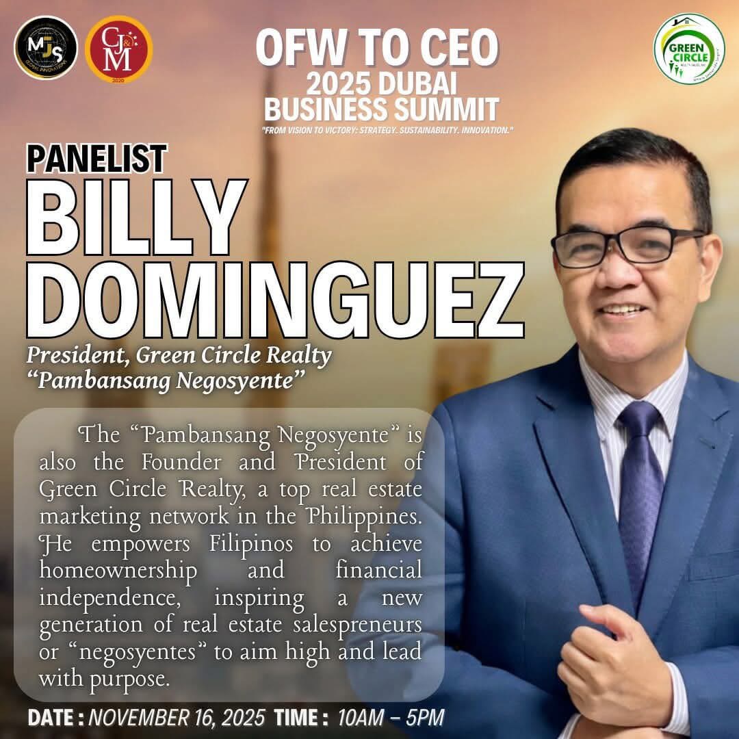 Filipino entrepreneurs unite for OFW to CEO 2025 Dubai Business Summit