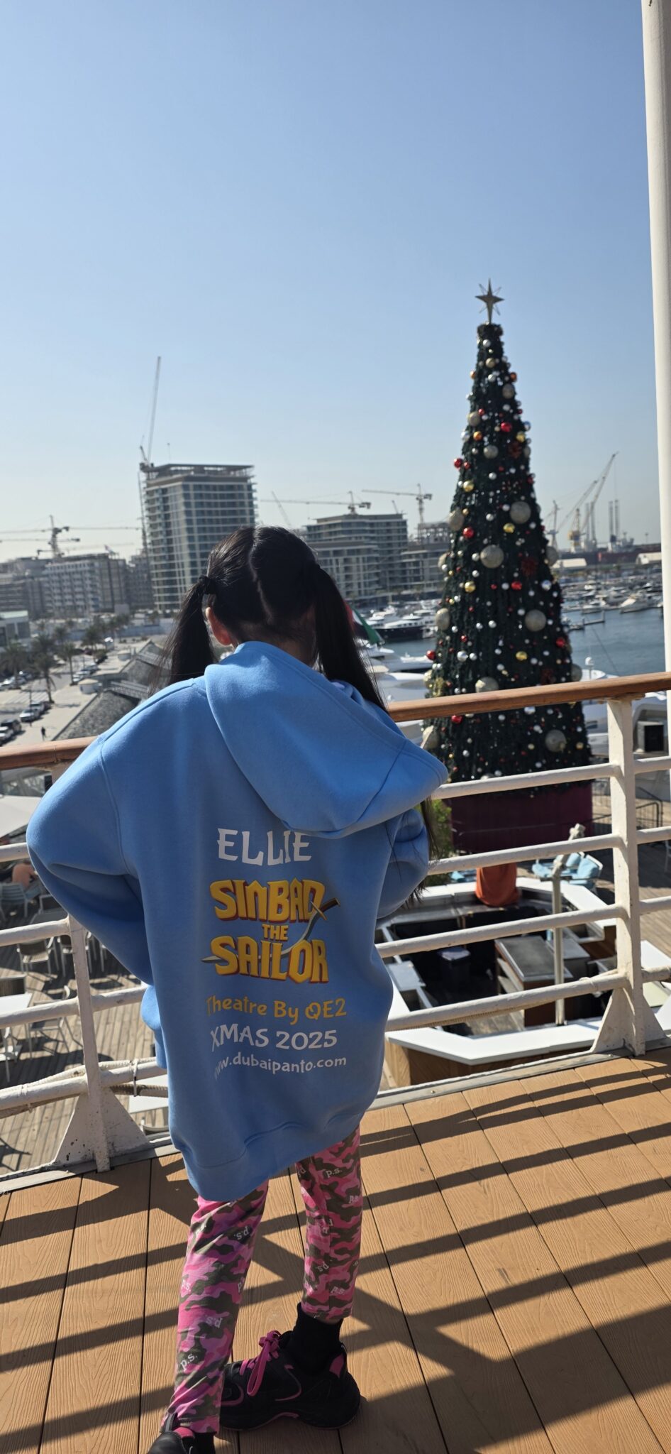 Dubai-born Filipina child returns to QE2 stage for ‘Sinbad the Sailor’
