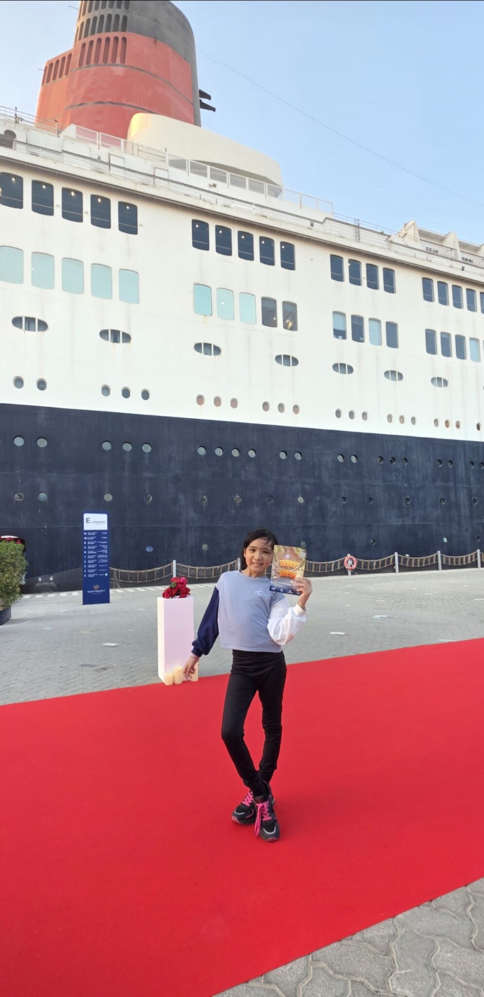 Dubai-born Filipina child returns to QE2 stage for ‘Sinbad the Sailor’