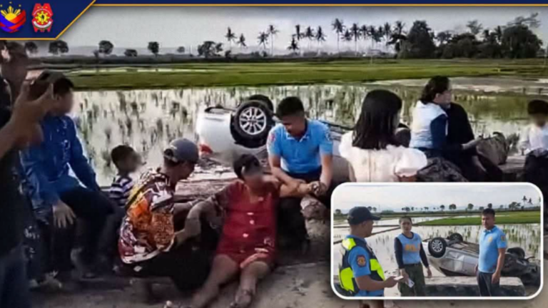 OFW hurt after car loses control, plunges into Isabela rice field